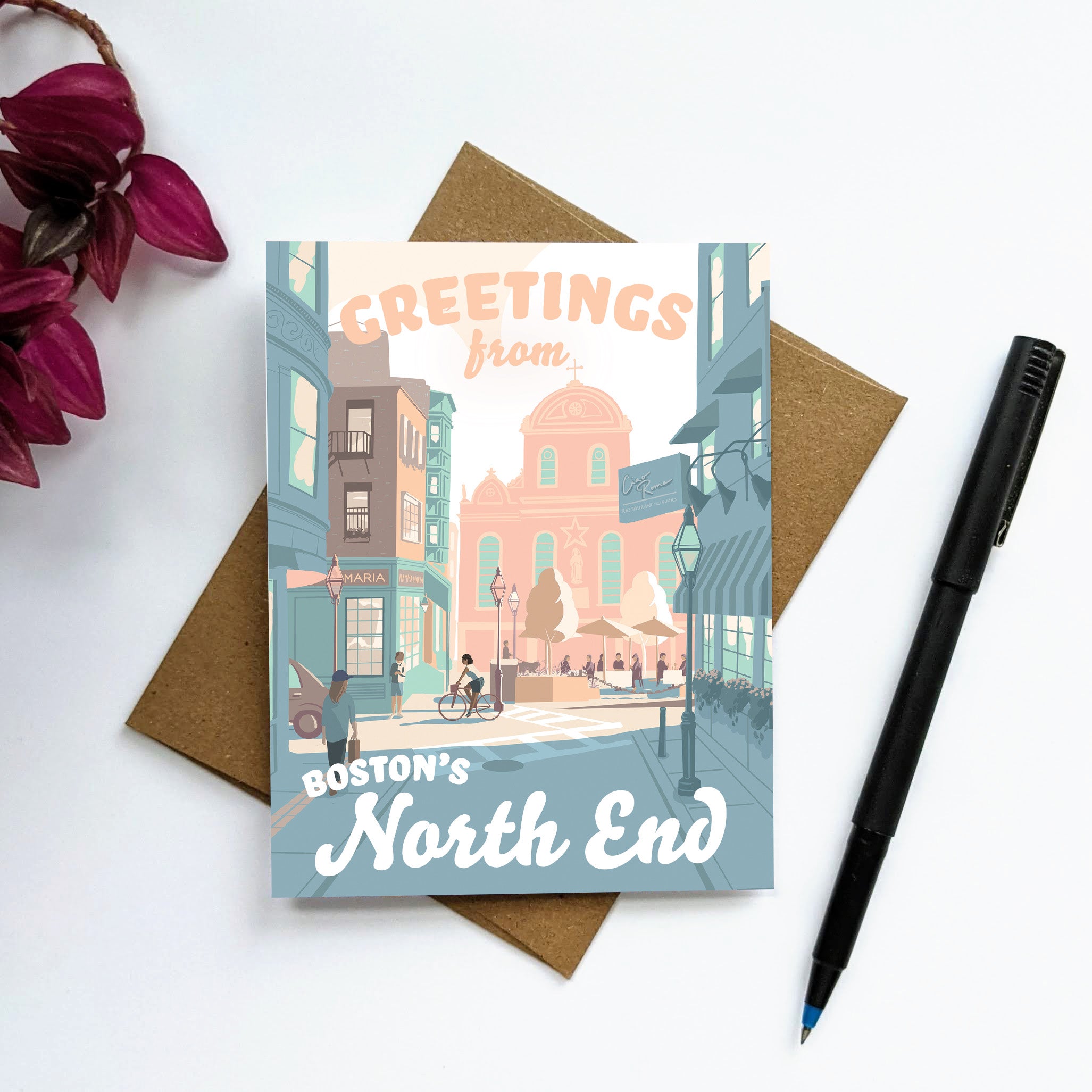 Kat Maus Haus Illustration